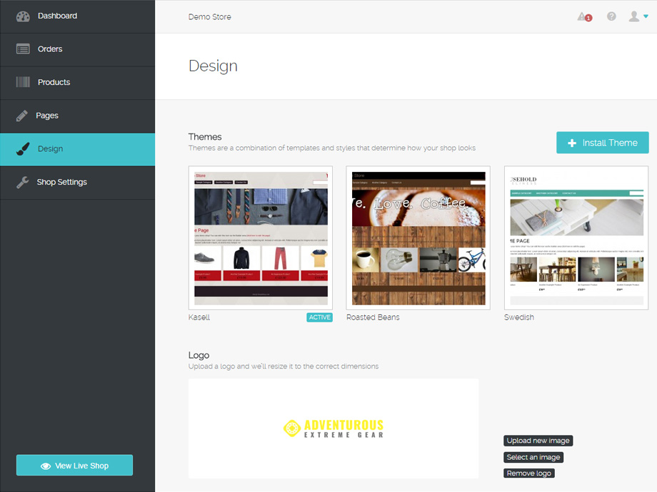 Simpleshop - The Simple Ecommerce Web Design Tool and Shop Builder